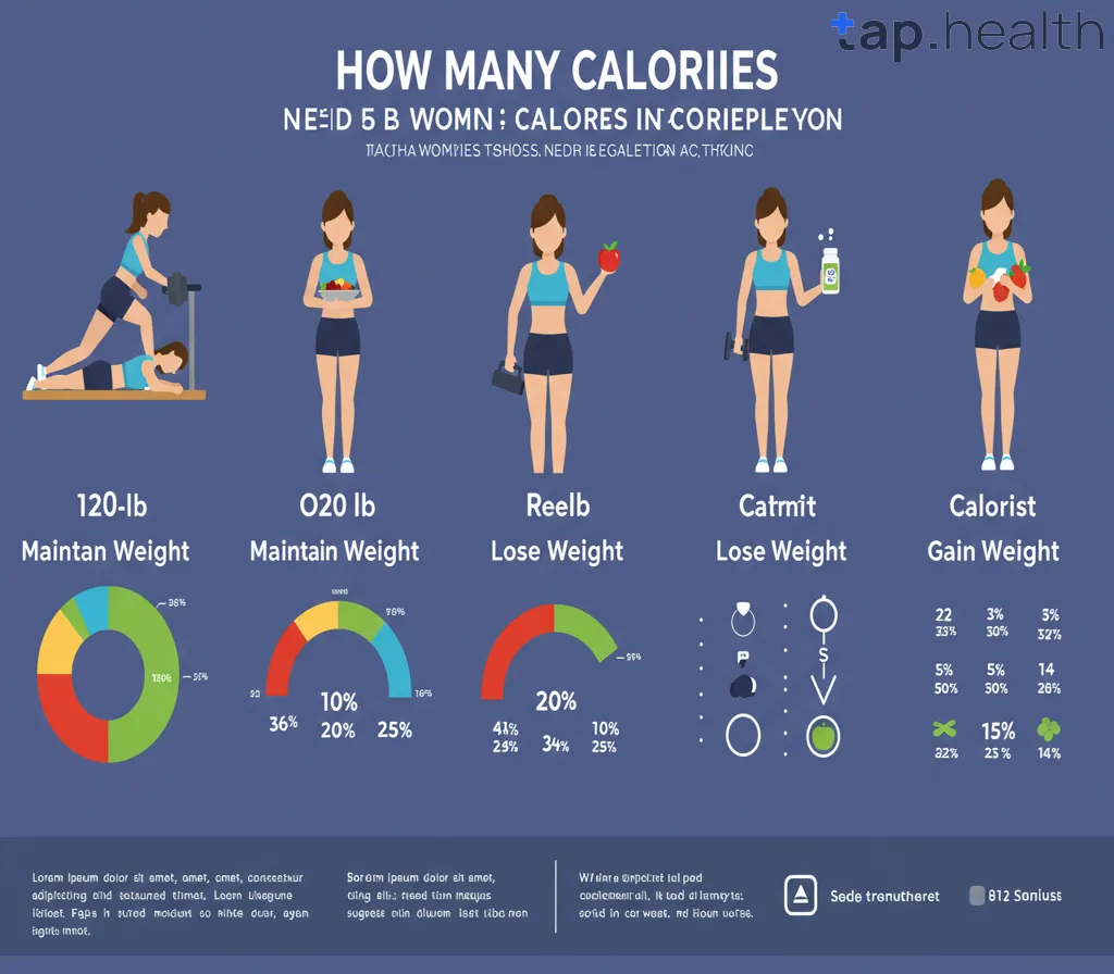 How Many Calories Does a 120 lb Woman Need? Complete Guide