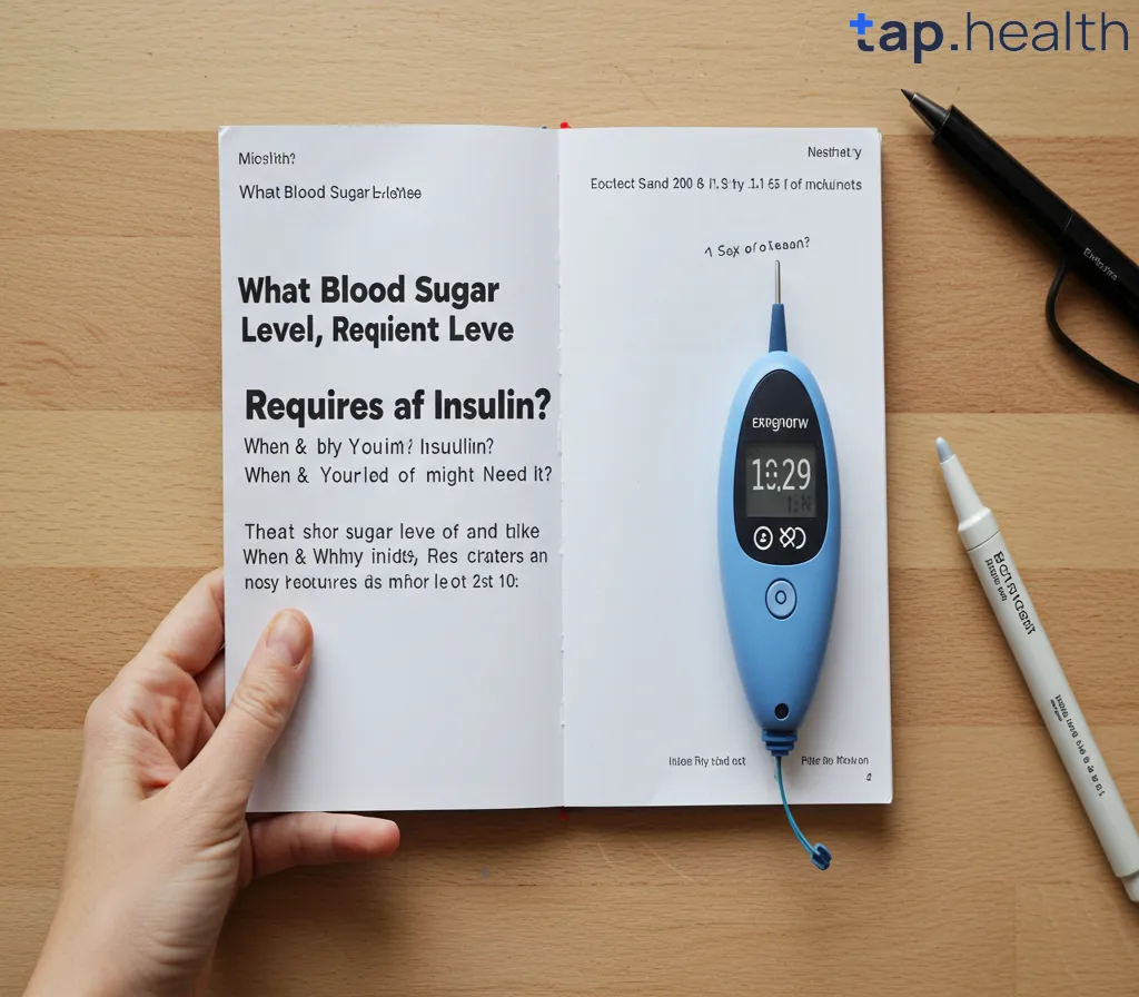 What Blood Sugar Level Requires Insulin | When & Why You Might Need It