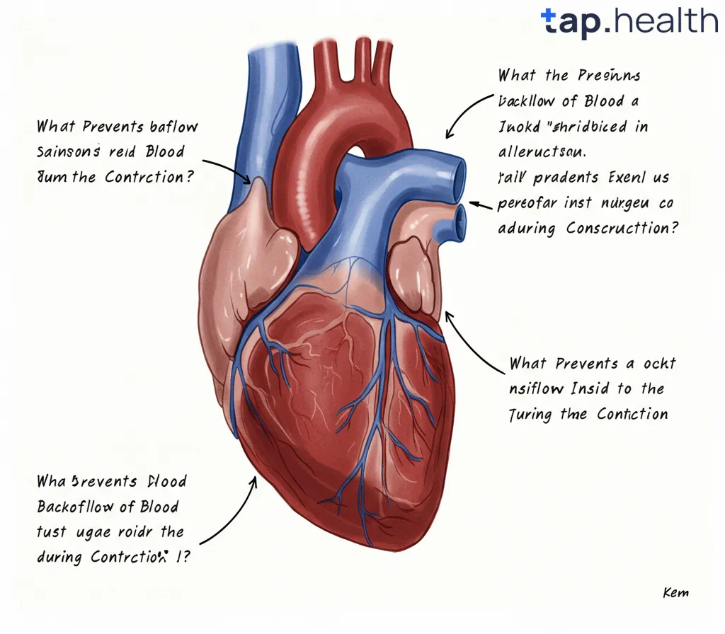 What Prevents Backflow of Blood Inside the Heart During Contraction ...