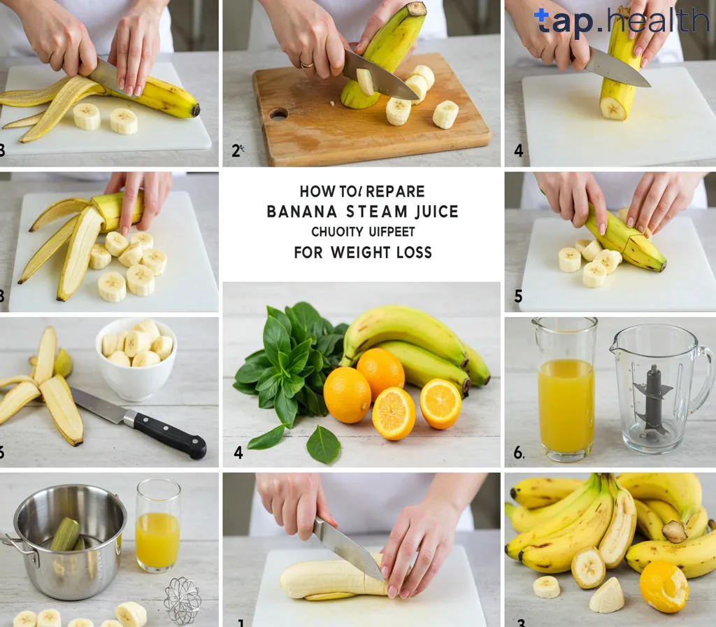 How to Prepare Banana Stem Juice for Weight Loss | Simple and Effective ...